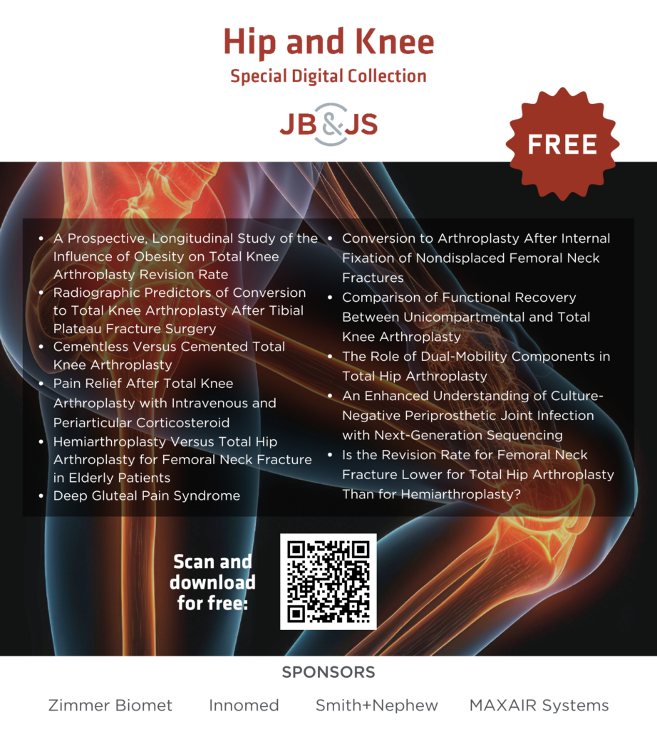 Hip and Knee Special Digital Collection Now Available - OrthoBuzz